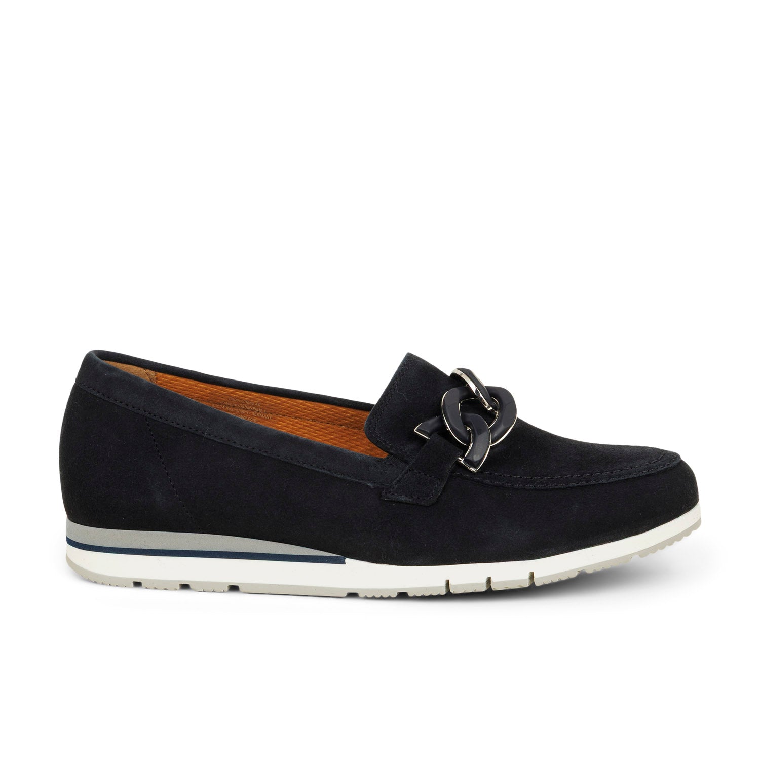 Mocassins GABOR GAYEI Femme Bleu | Bessec Chaussures