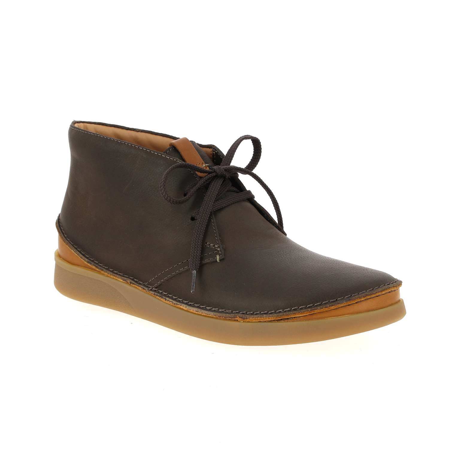 Boots et bottines OAKLAND RISE CLARKS Marron Homme - Bessec Chaussures