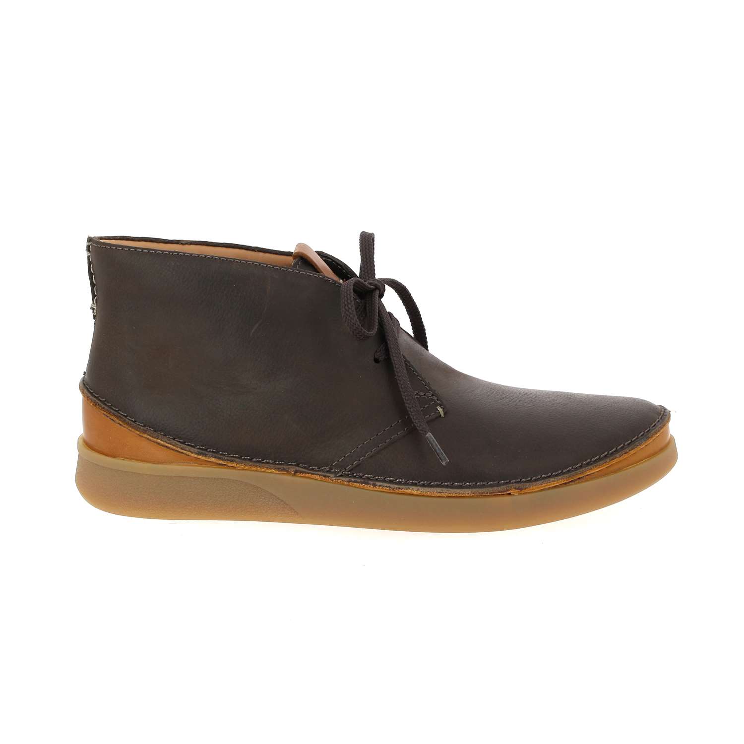 Boots et bottines OAKLAND RISE CLARKS Marron Homme - Bessec Chaussures
