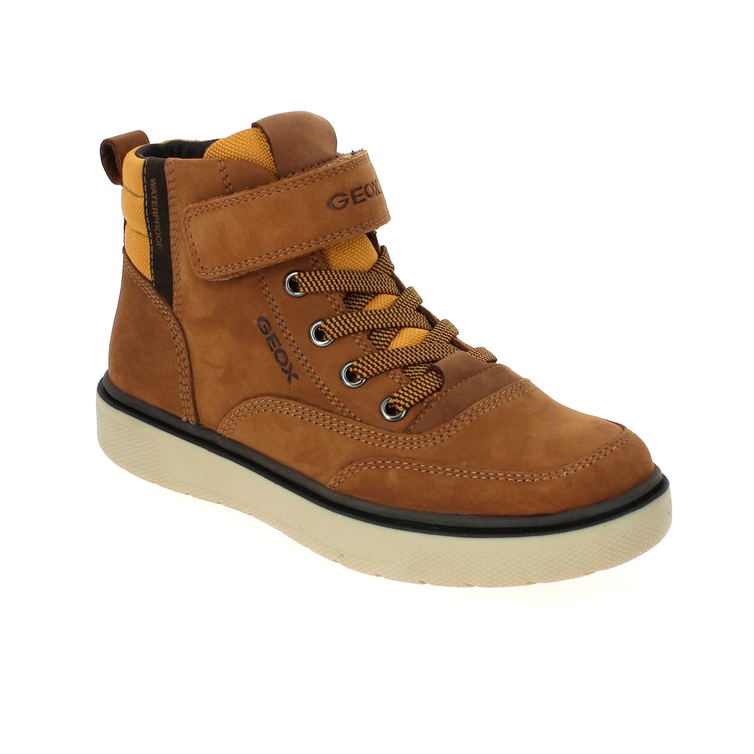 Chaussures montantes, Baskets RIDDOCK WPF GEOX Marron Garçon - Bessec ...