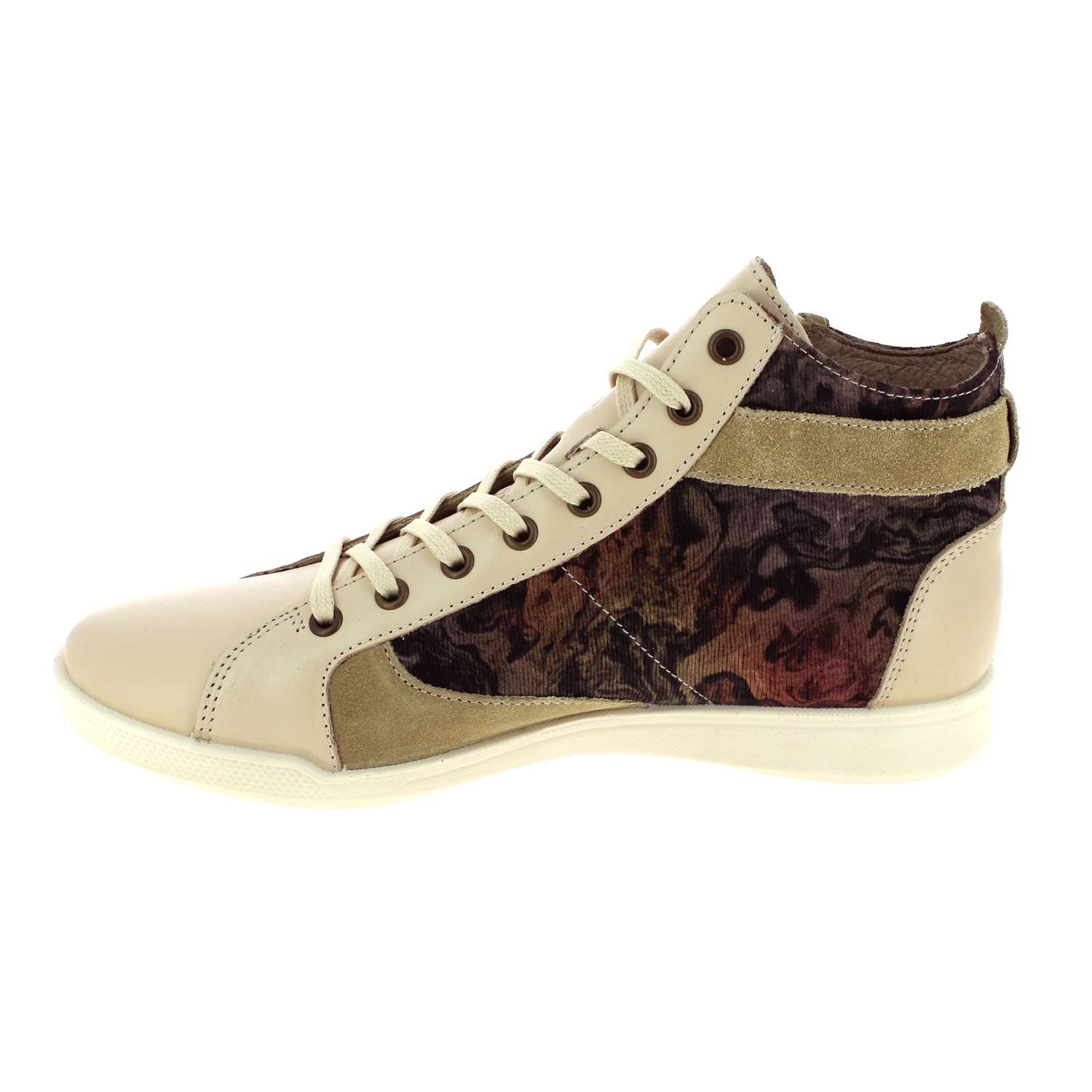 Baskets PALME CRI PATAUGAS Beige Femme | Bessec Chaussures