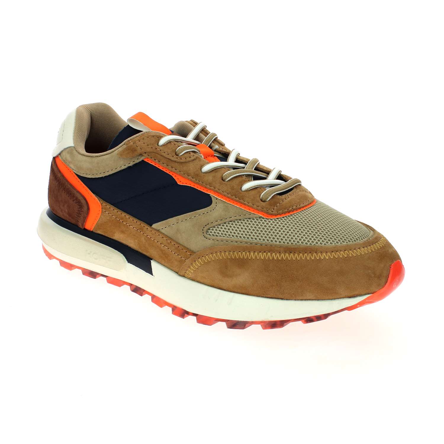 Baskets MOJAVE HOFF Camel, Bleu Homme | Bessec Chaussures