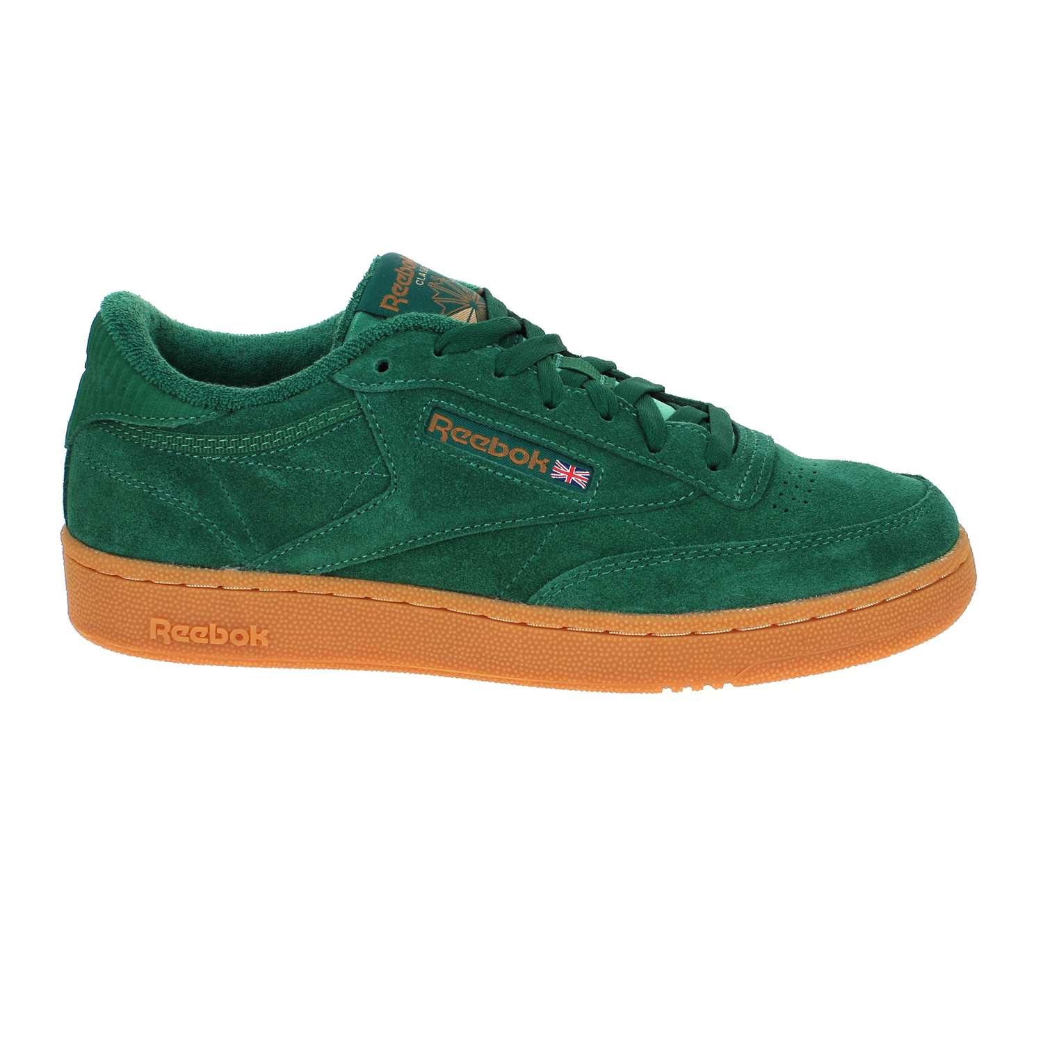 Baskets CLUB C 85 REEBOK Vert Homme | Bessec Chaussures