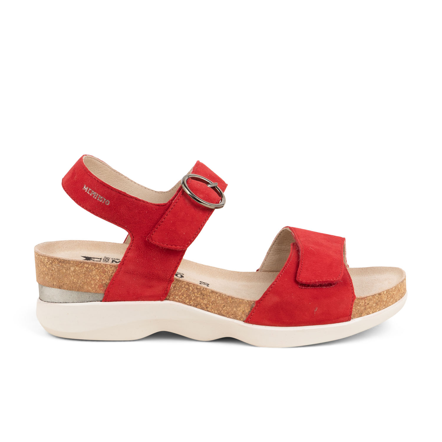 Sandales ORIANA MEPHISTO Rouge Femme | Bessec Chaussures