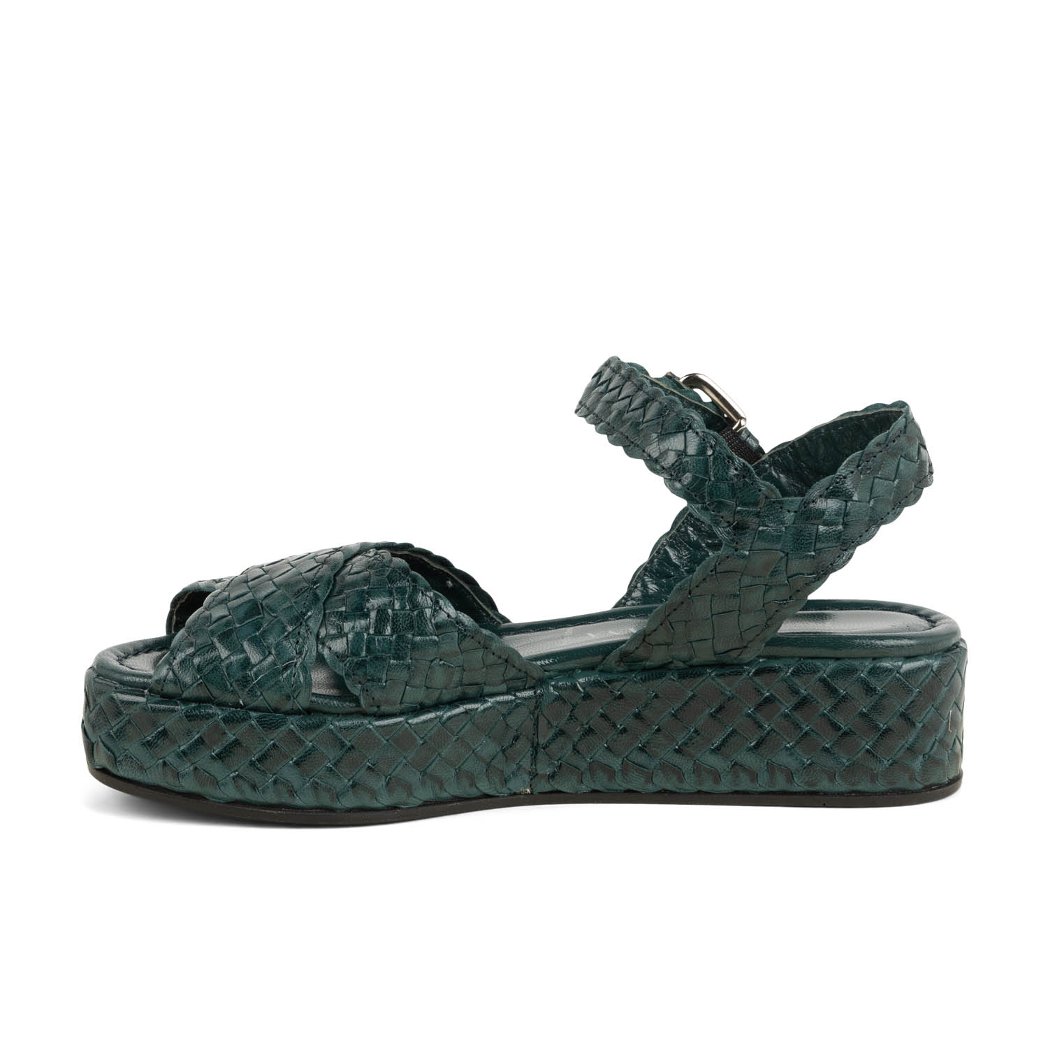 Sandales FLUSH PONS QUINTANA Vert Femme | Bessec Chaussures